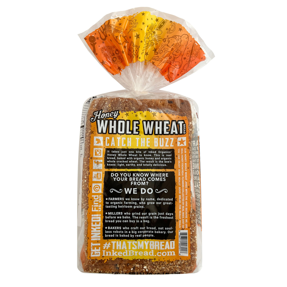 Honey Whole Wheat Bread – Inked Bread