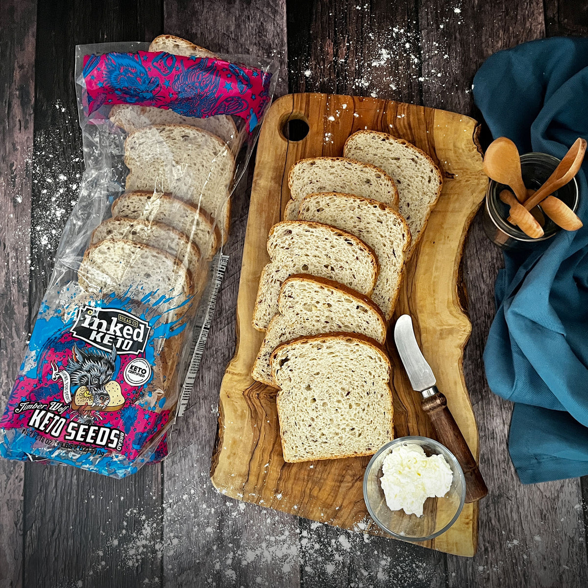 (Keto) Timber Wolf Keto Seeds Bread – Inked Bread