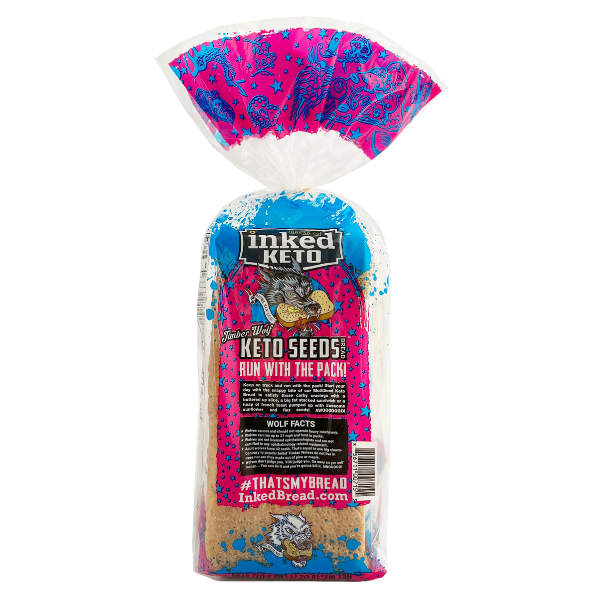 Timber Wolf Keto Seeds Bread – Inked Bread