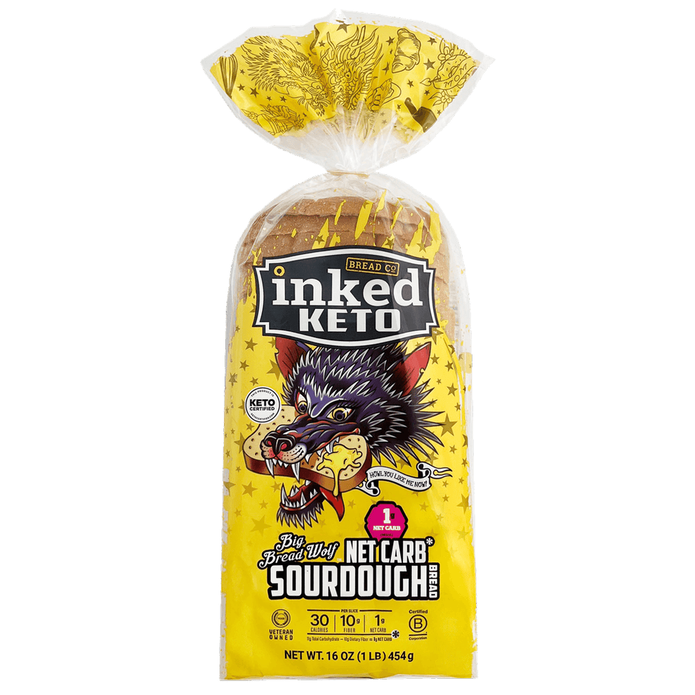 (Keto) Big Bread Wolf Sourdough Bread – Inked Bread