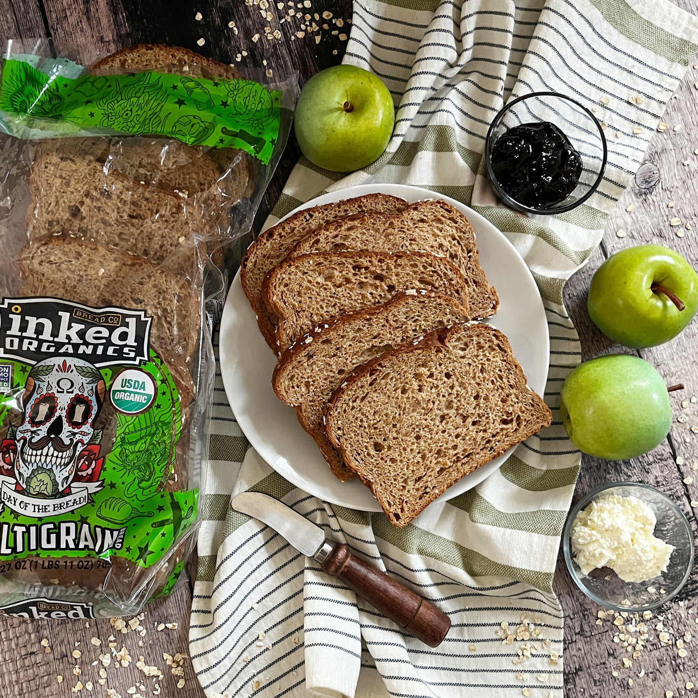 (Organic) Mighty Multigrain – Inked Bread