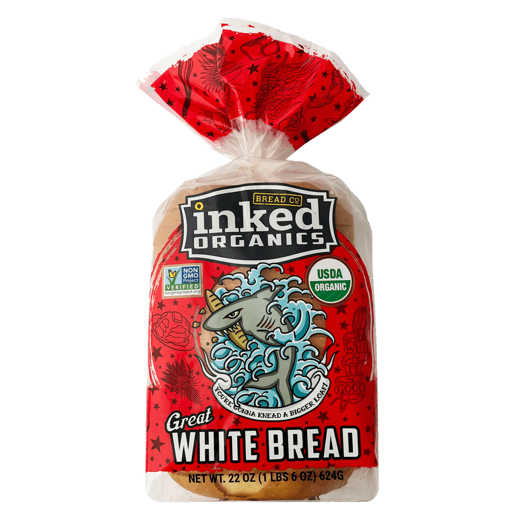 (Organic) Great White Bread – Inked Bread